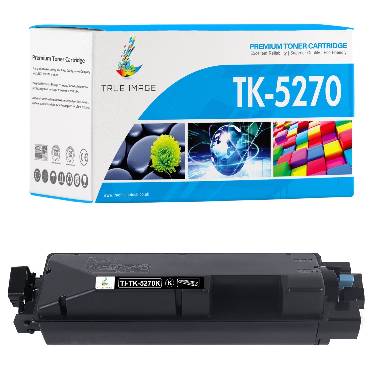 Compatible Kyocera TK-5270K Black Toner