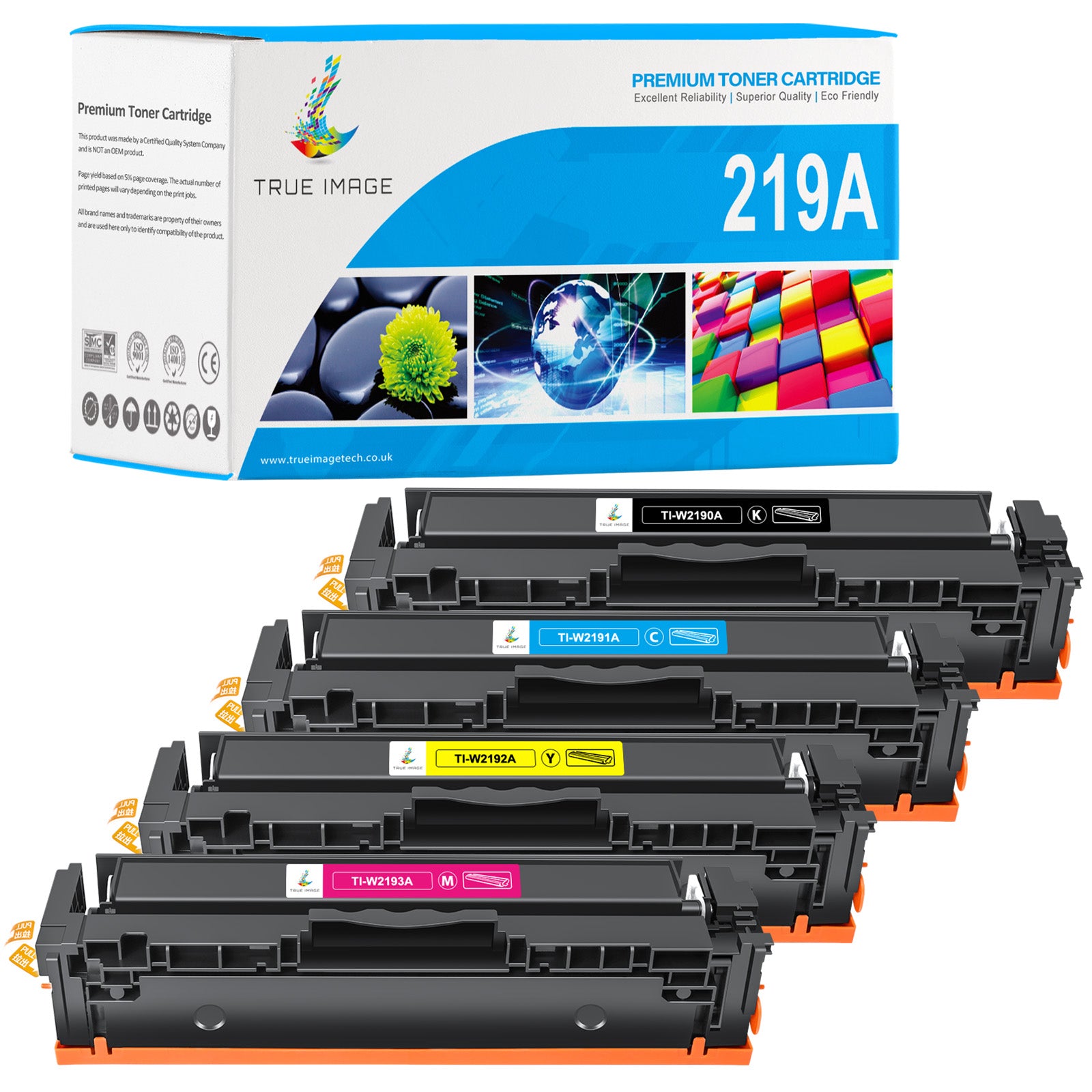 Compatible HP 219A Toner Set KCYM | W219