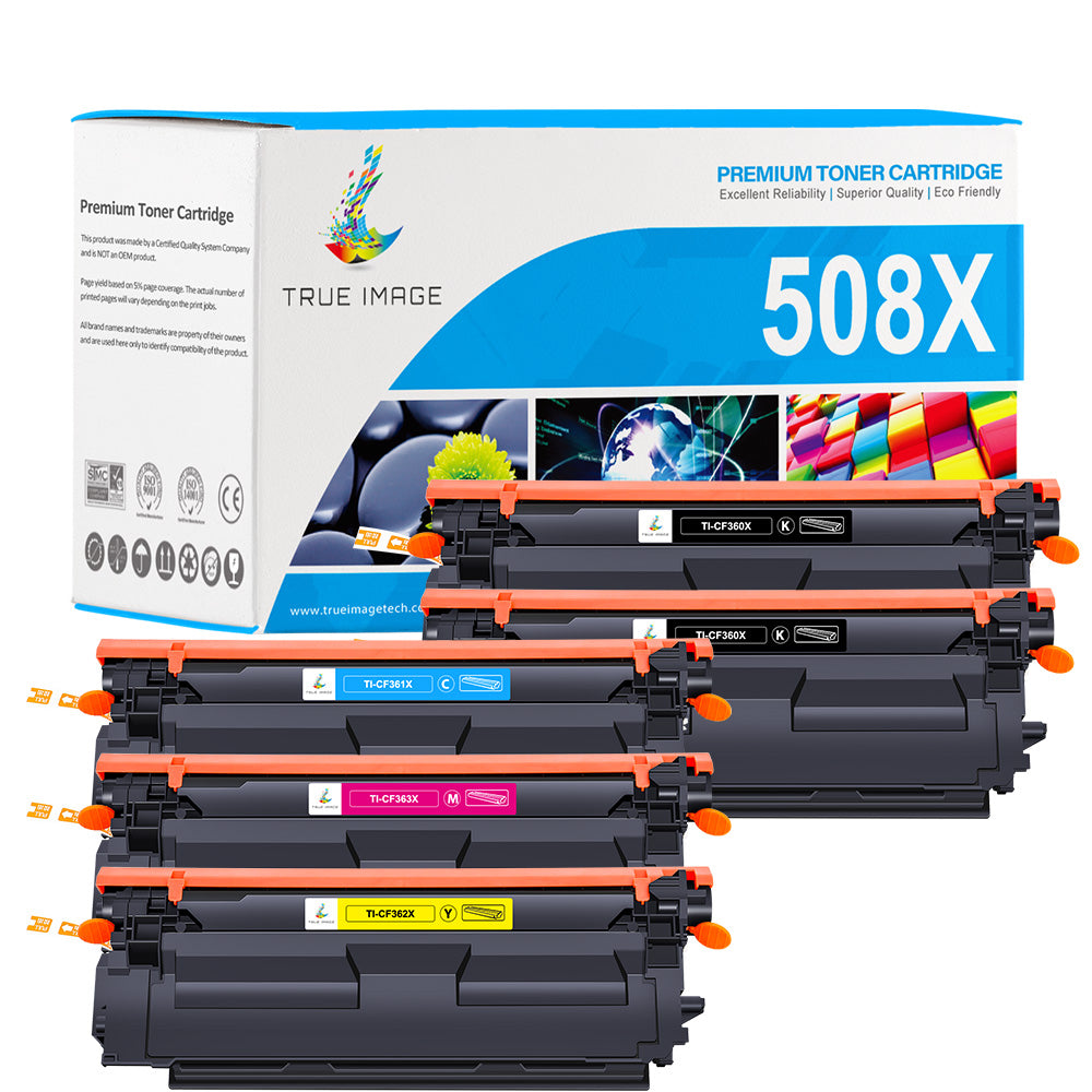 Compatible HP 508X CMYK Multipack Toner