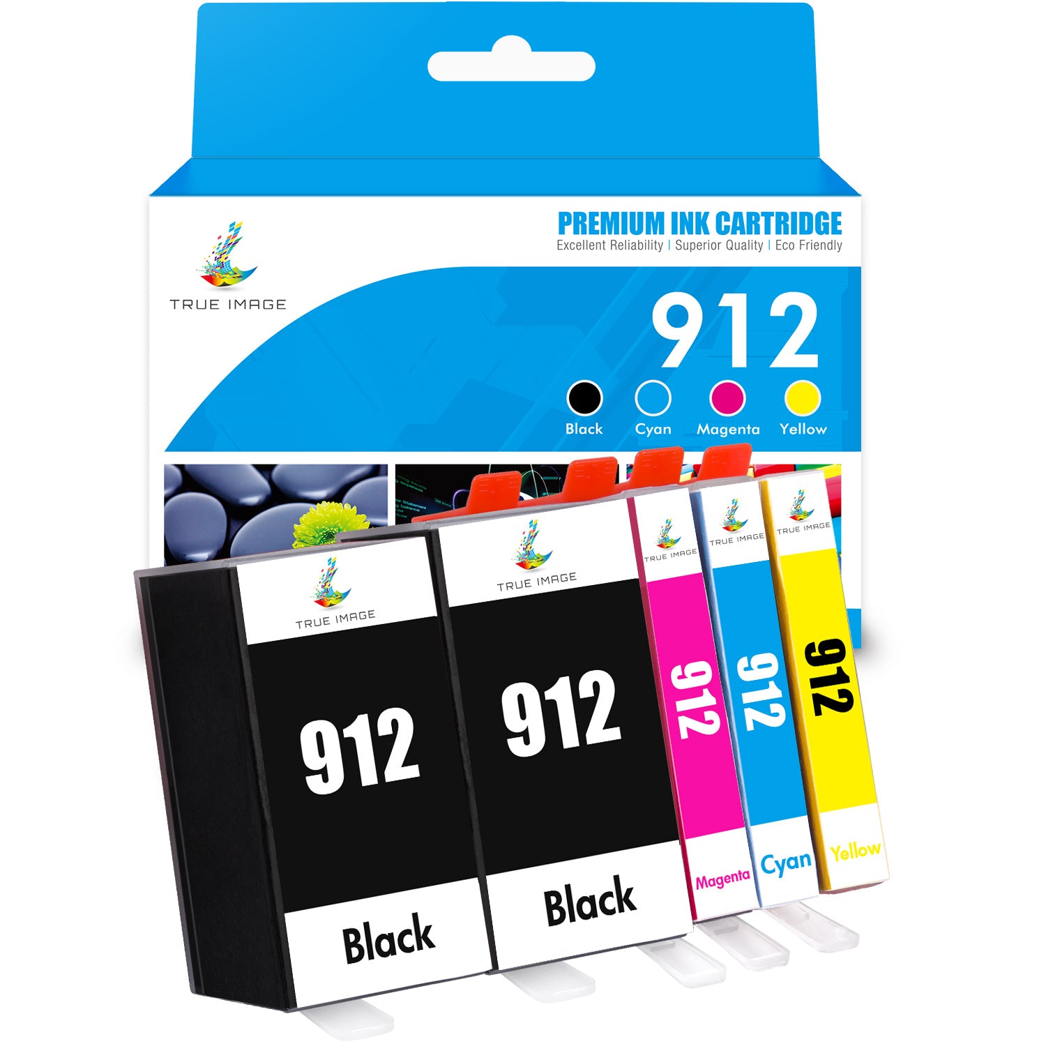 Compatible HP 912 Ink Cartridge Multi Pa
