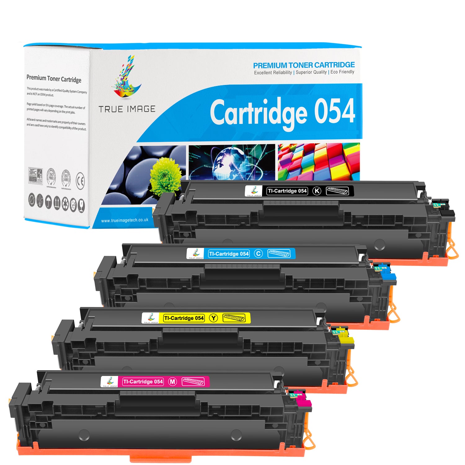 Compatible Canon 054 CMYK Multipack Tone